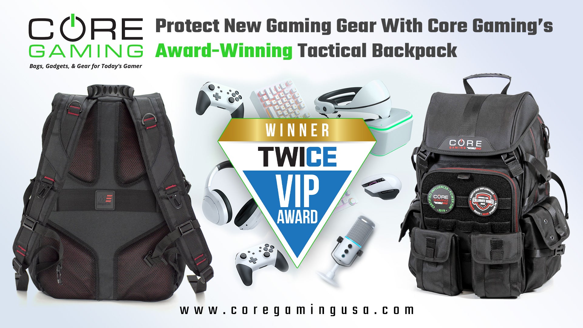 Protect Your Gaming Gear: CORE Gaming Tactical Backpack | CORE Gaming