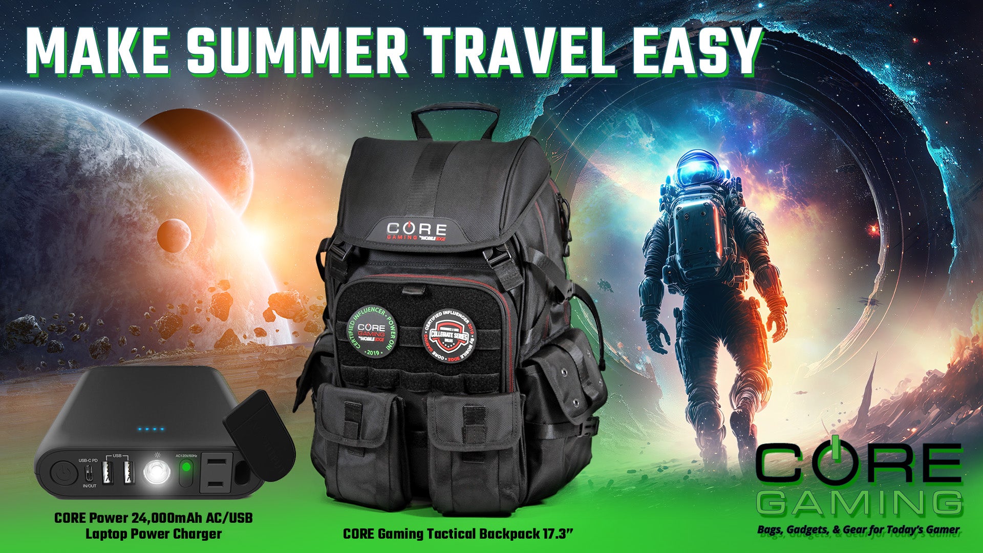 CORE Gaming Adds New Multi-Purpose Deluxe Duffel Bag | CORE Gaming